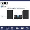 Naxa Electronics CD Home Audio Microsystem with Bluetooth, Black ...