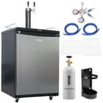 BENTISM Beer Kegerator Draft Beer Dispenser Full Size Keg Refrigerator ...