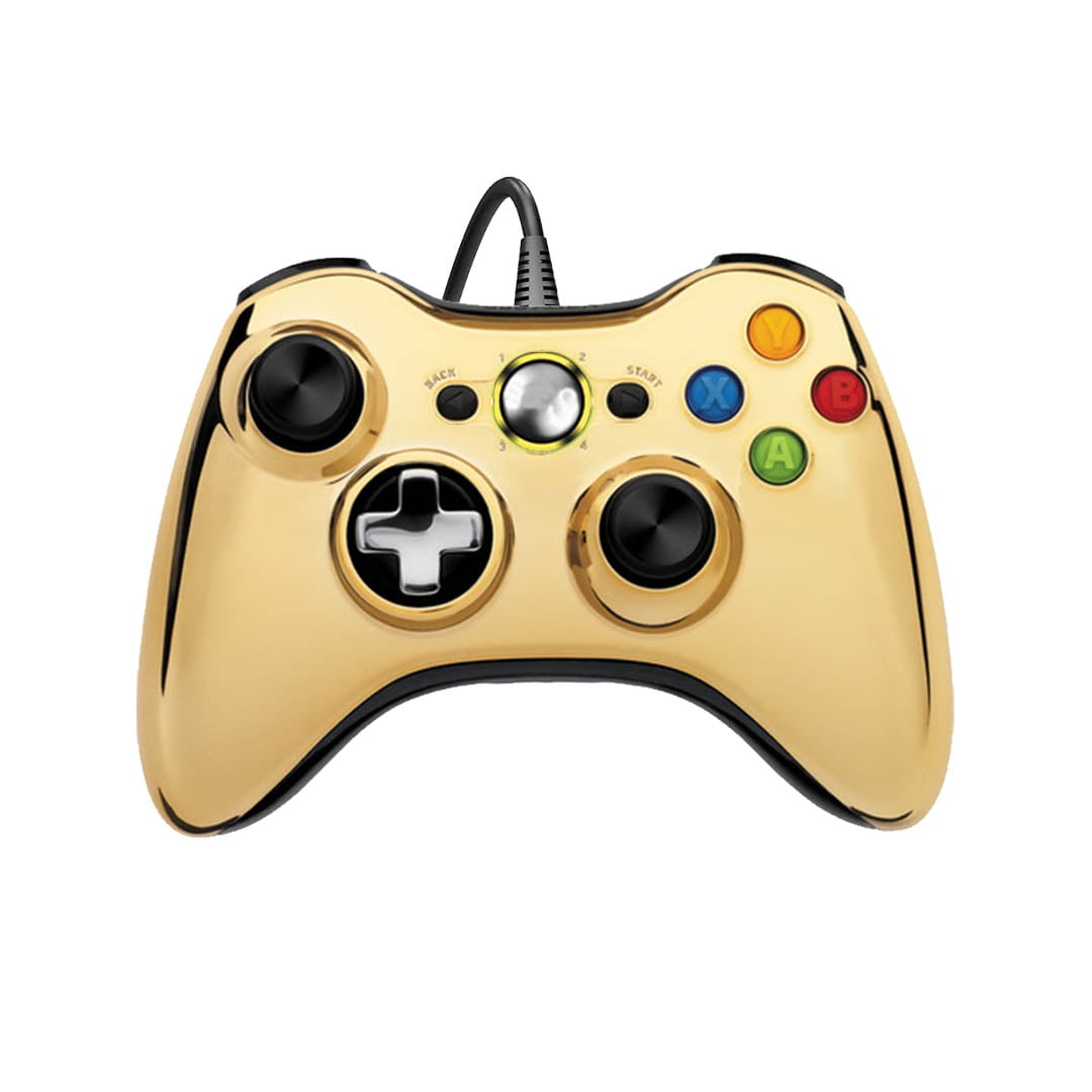 Control alambrico Xbox 360 Edicion Dorado | Bodega Aurrera en línea