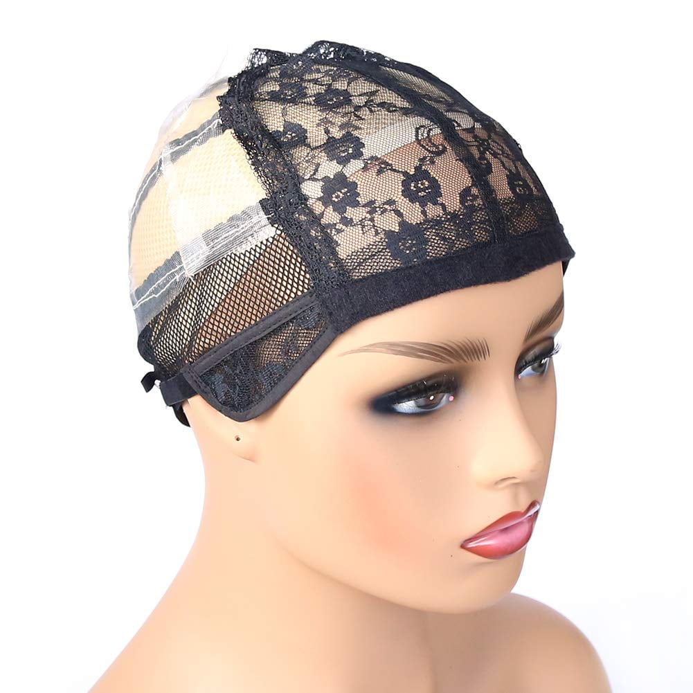 Weaving Cap for Making Wig with Adjustable Strap Dissolved Paper Wig ...