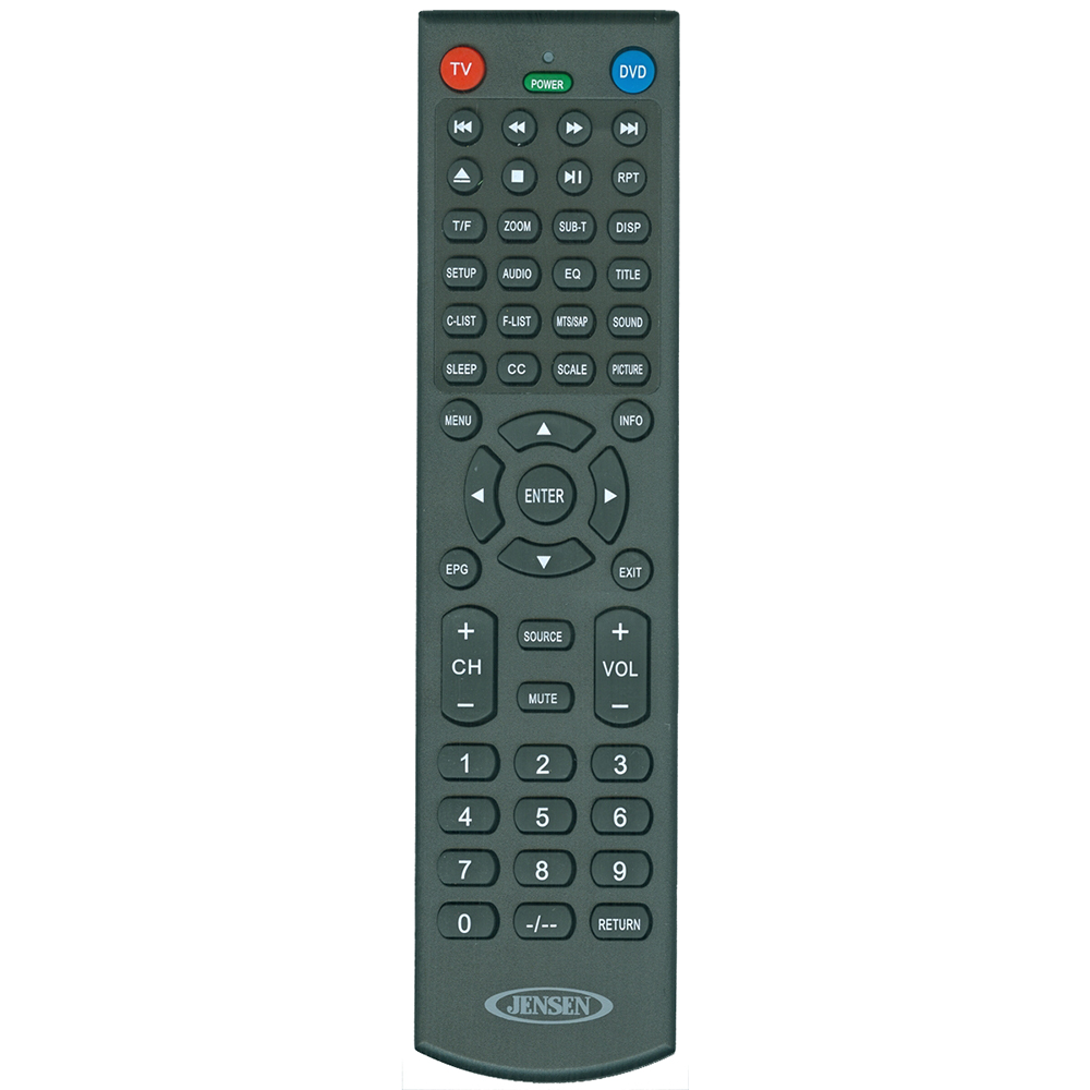 JENSEN TV Remote f/LED TV's | Bundle of 2 - Walmart.com