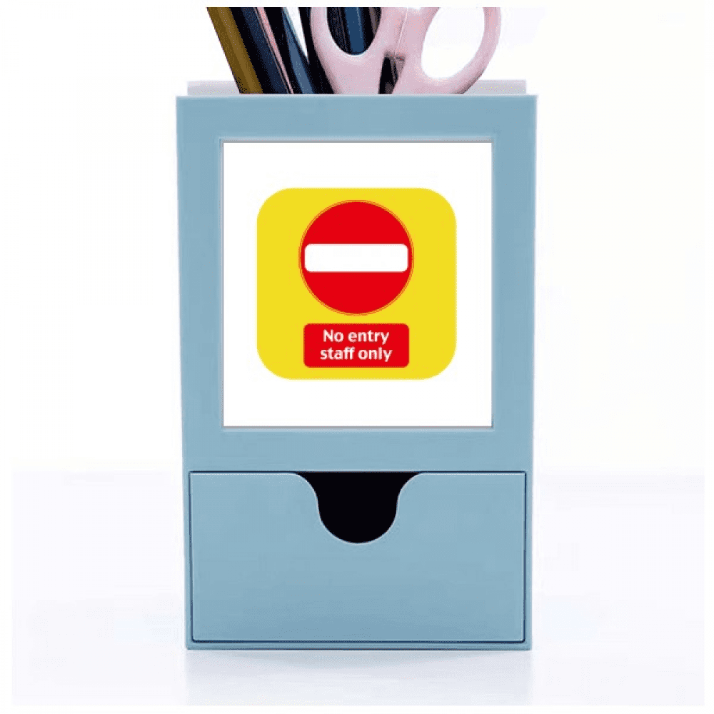Logo No Entry Stuff Only Art Deco Fashion Desk Supplies Organizer Pen ...