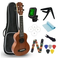 "ADM 23"" Beginner's Concert Ukulele Kit - Perfect Musical Instrument ...