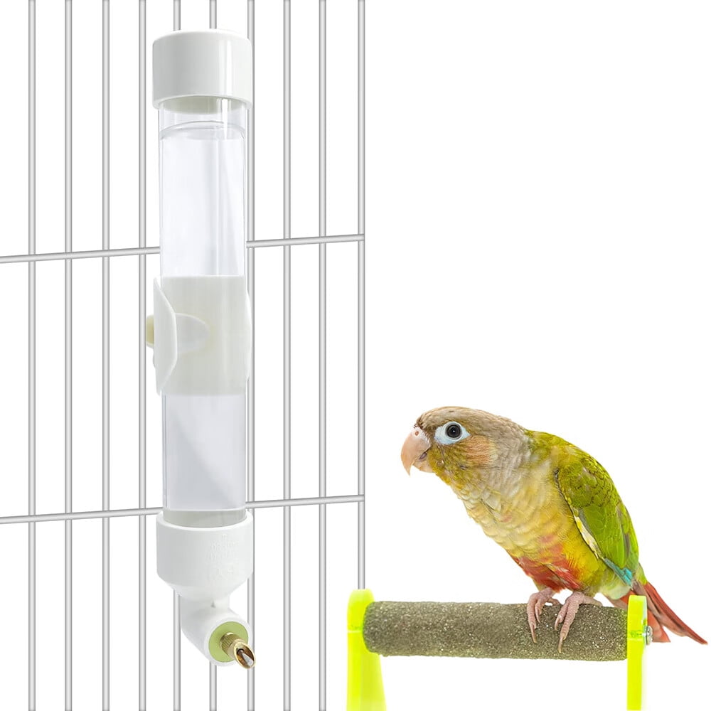 DIFOST 10.1 oz Bird Drinker Waterer Parrot Automatic Drinking Device ...