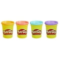 Play-Doh Kids 4-Pack of Sweet Colors Modeling Compound Blue Pink Orange ...
