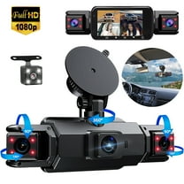 4 Channel 360° Dash Cam 1080P - 24H Parking Monitor, G-Sensor Loop ...