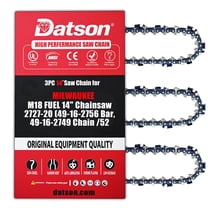 3Pcs 14 Inch Chainsaw Chain 3/8" LP Pitch .043" Gauge 52 Drive Links ...