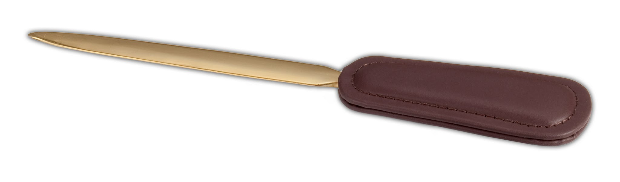 Chocolate Brown Leather Letter Opener - Walmart.com