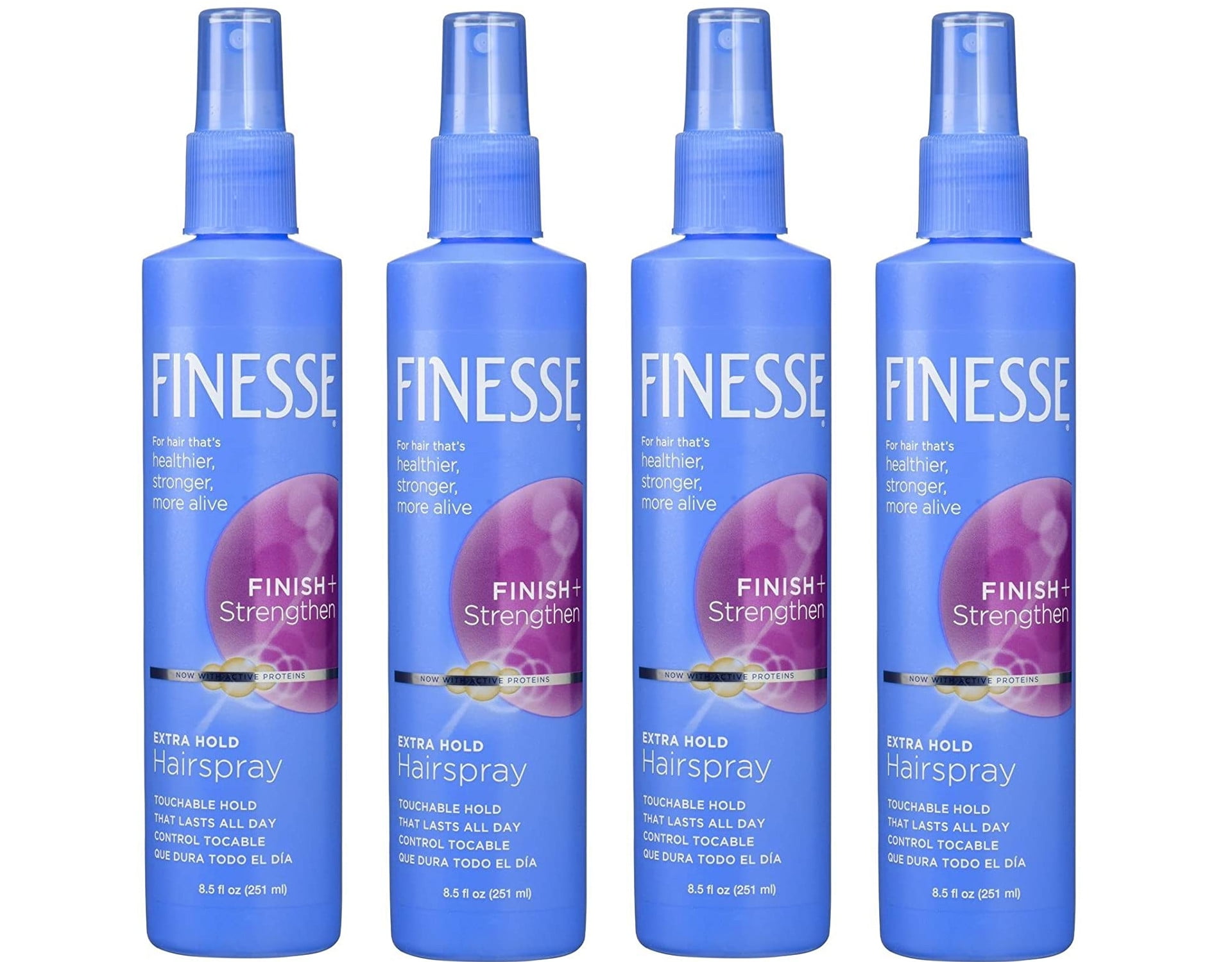 Finesse Finish & Strengthen, Extra Hold Non-Aerosol Hair Spray 8.5 oz ...
