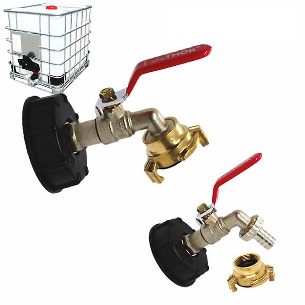 Tank Tap Home Garden Water Double Connector Faucet Adapter For Garden ...