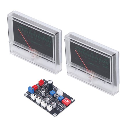 VU Meter, Easy Connection VU Meter Driver Board Backlit Display ...