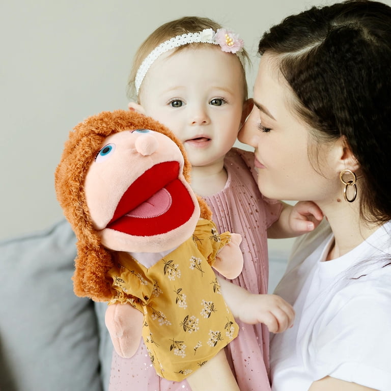 Interactive Play Puppet Rat Hand Puppet Toy - Interactive Plush Animal ...