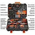 CARTMAN 168 Piece Tool Set, Household Repair Kit, Plastic Storage Case ...