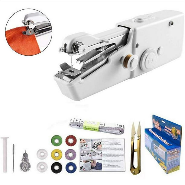 Handheld Sewing Machine with Complete Starter Kit Mini Cordless ...