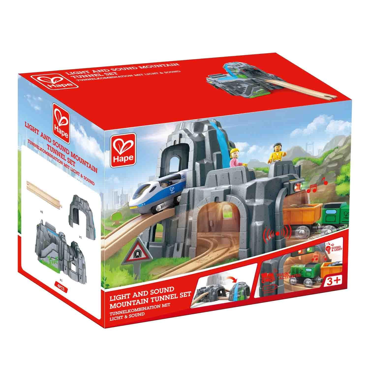 Click here for Hape: Green Roads Light & Sound Mountain Tunnel Se... prices