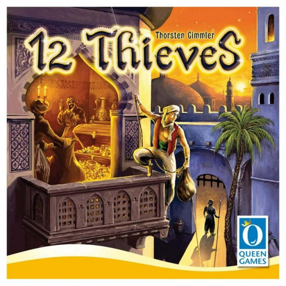 Queen Games QNG10341 12 Thieves Board Game - Walmart.com - Walmart.com
