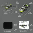 2.4G Hd Dual Camera Drone With Optical Flow Positioning Auto Return ...