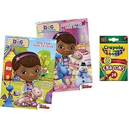 Disney Doc McStuffins Jumbo Coloring and Activity Books (Set of 2 - 96 ...