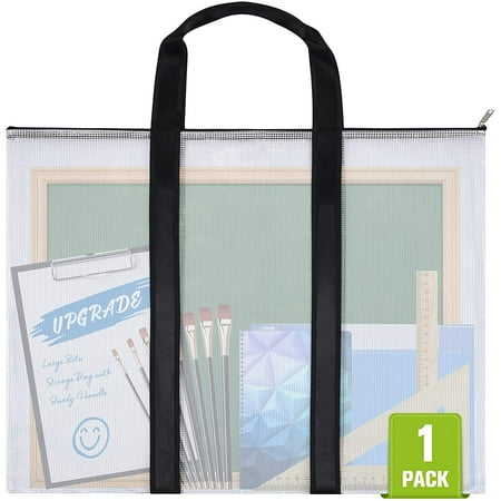 Large Poster Storage Bag, Art Portfolio Bag with Hnadle, Bulletin Board ...