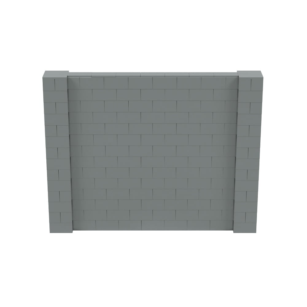 EverBlock 9’ x 7’ Wall Kit | Modular Building Blocks | Wall System for ...