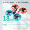DEERC DC11 Mini Drone for Kids and Beginners, RC Nano Quadcopter with ...