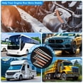 JIhuahe Universal Automotive Ground Strap Kit with 10 15 20 Inch Copper ...