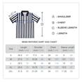 TopTie Sportwear Men's Pro-Style Referee Shirt with Quarter Zipper for ...