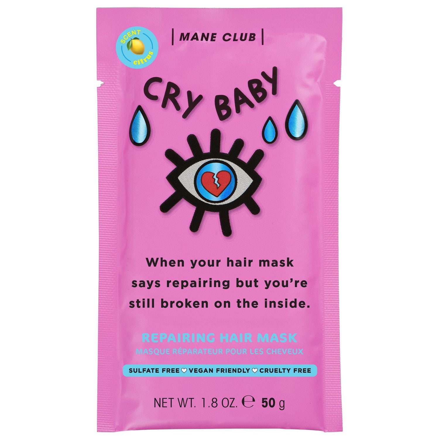 Click here for Mane Club Cry Baby Hair Mask 1.8 Oz prices