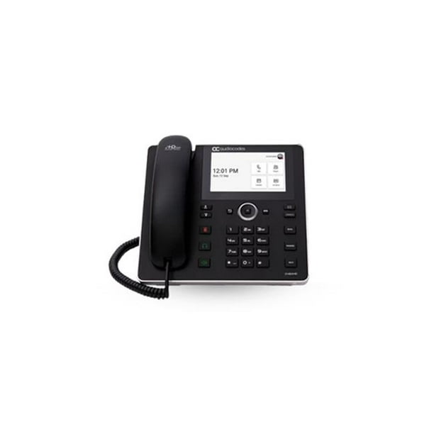 Audiocodes IPC450HDEG-DBW PoE GbE Black IP-Phone with Integrated ...