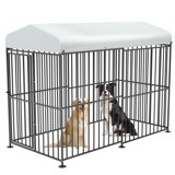 FDW OutDoor Heavy Duty Playpen Dog Kennel with Cover, X-Large, 96"L ...