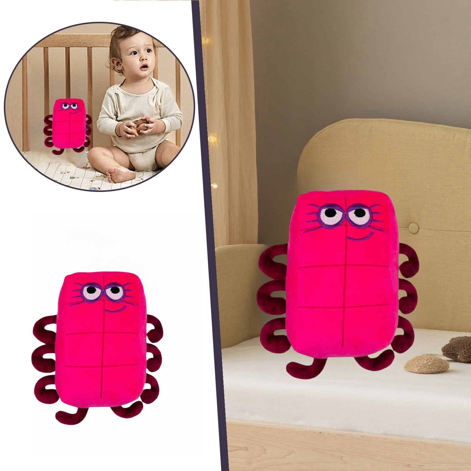 Click here for Fozruso Math Block Toy Childrens Education Soft Do... prices