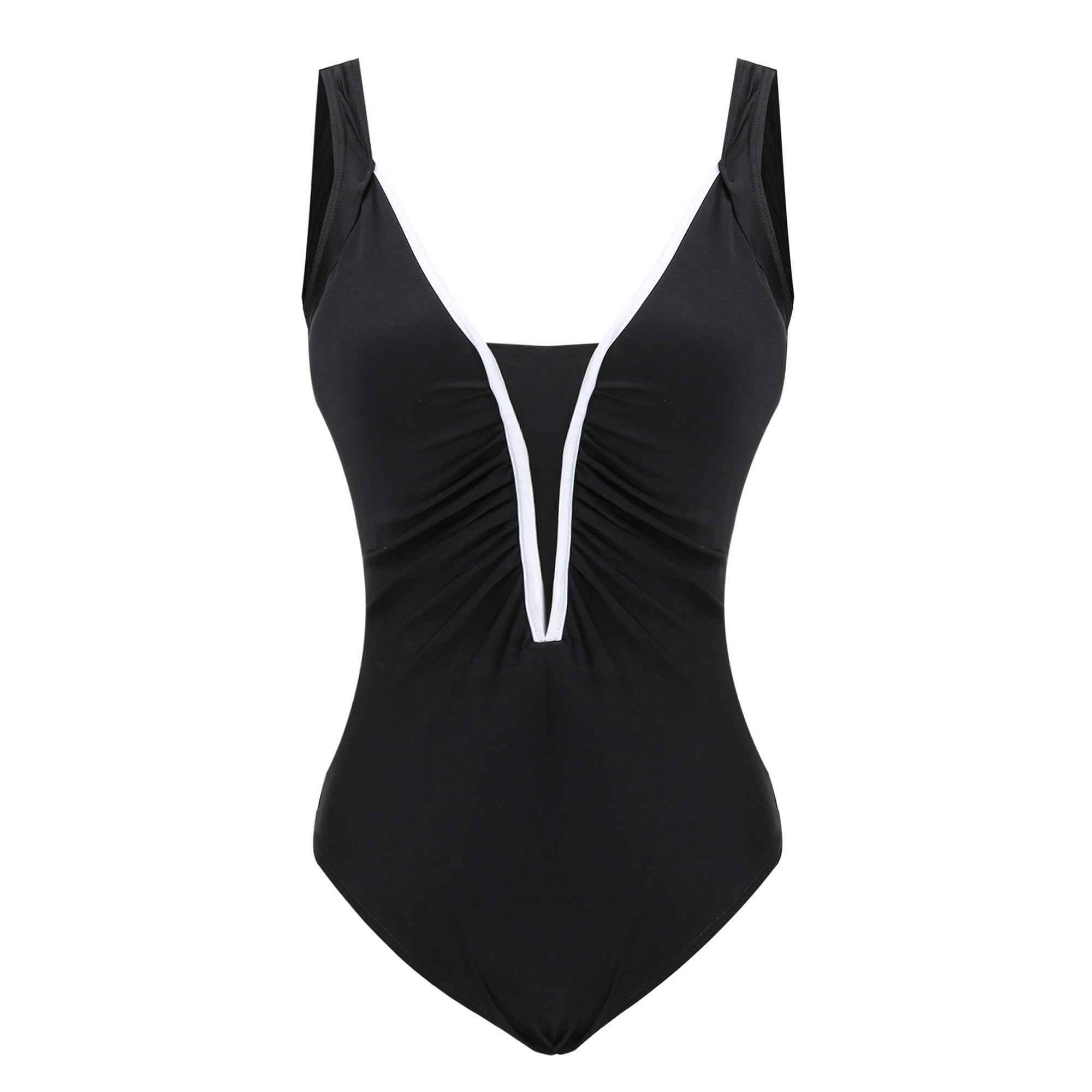 Click here for Honganda Women V Neck Swimsuits Tummy Control Swim... prices