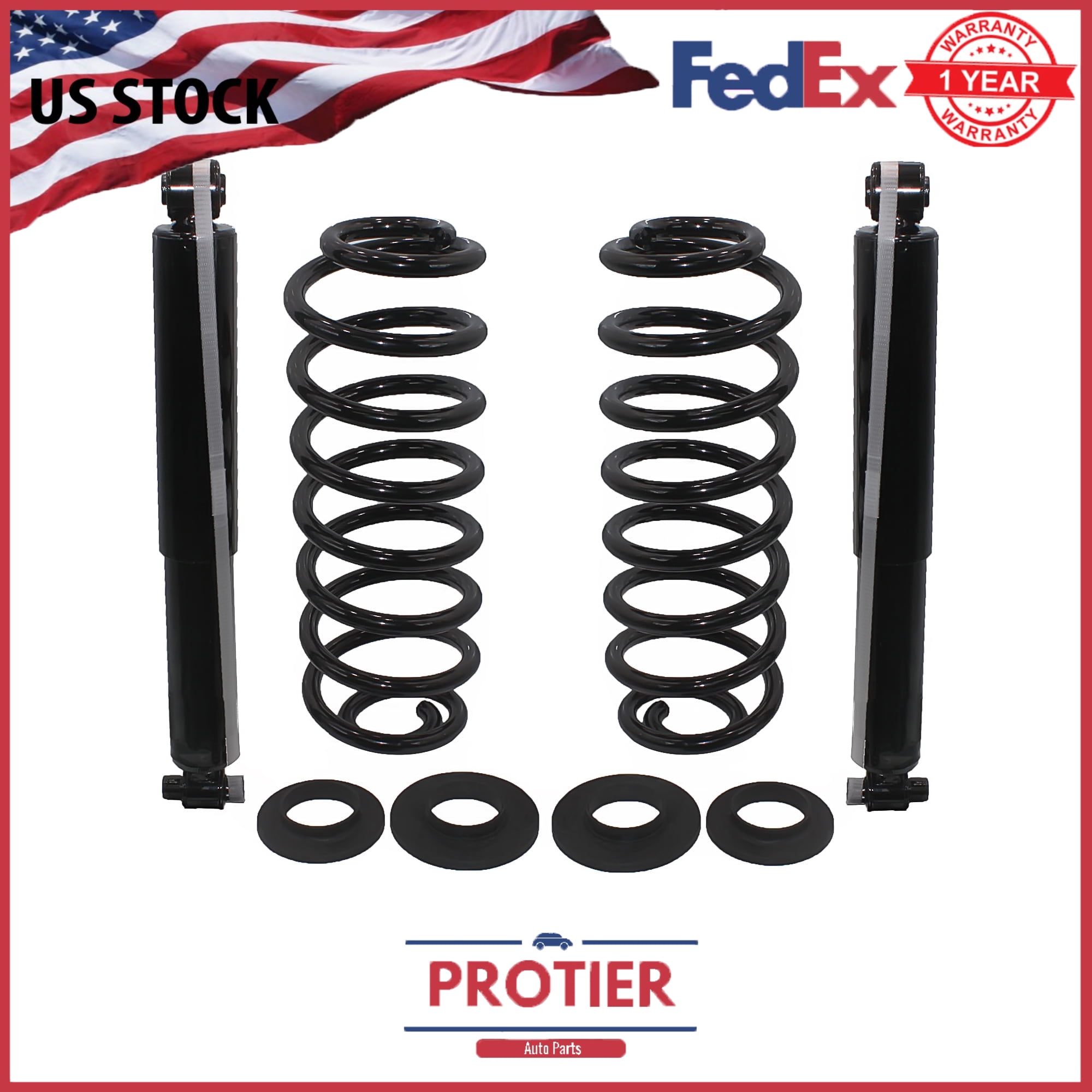 WESTAR Coil Spring Conversion Kit Fit 02-06 Trailblazer/Ext & 02-06 ...