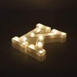 Magik Light up Letter LED Alphabet Number Symbol Plastic Battery ...