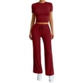 Bloomae Two Piece Workout Sets for Women - Summer Outfits 2 Piece Short ...