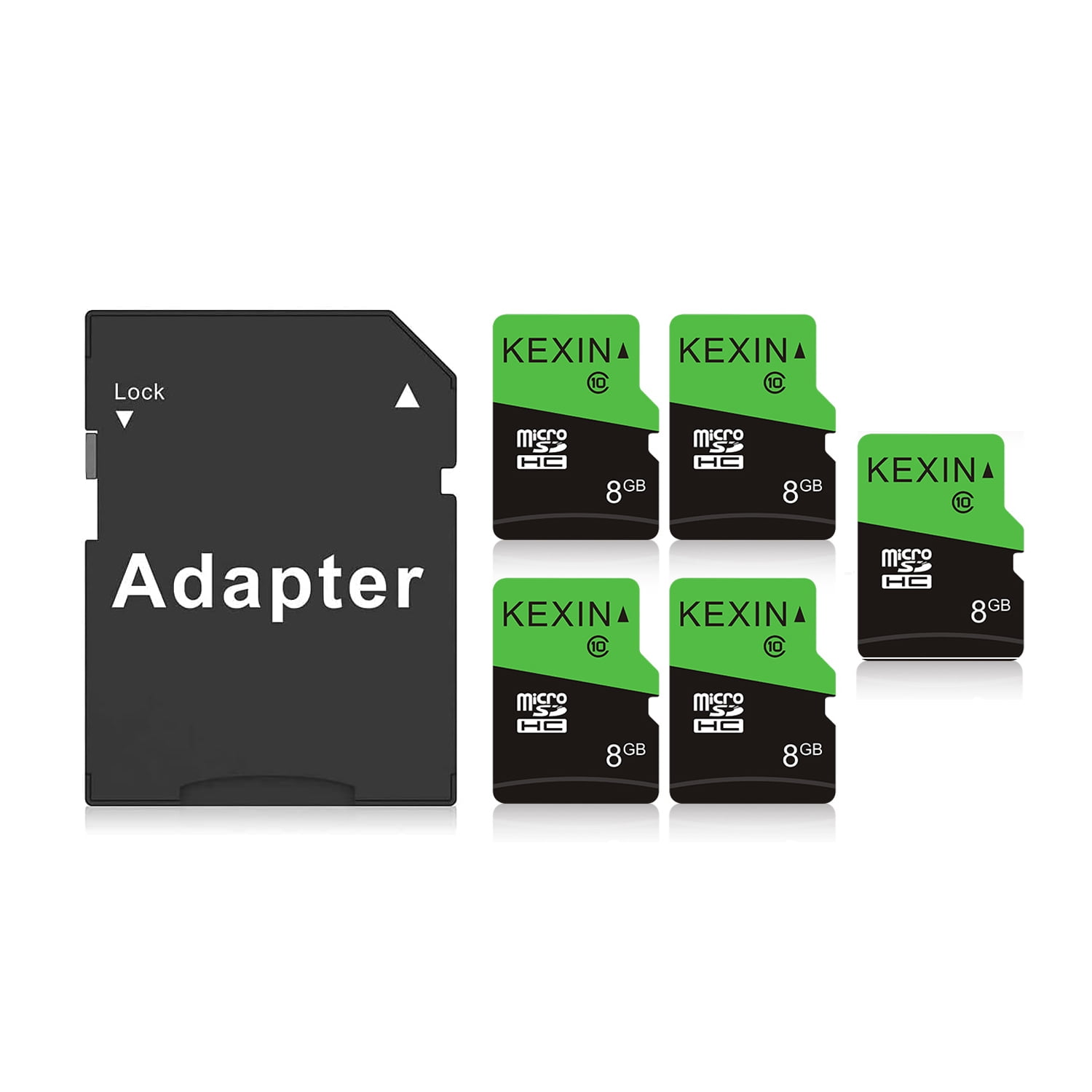 KEXIN Micro SD Card 16GB Memory Card with Adapter Class 10 UHS-I for ...