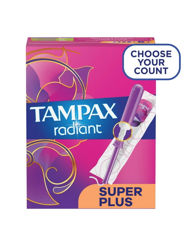Tampax Radiant in Tampax - Walmart.com