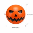 2026 Edition Halloween Inflatable Beach Ball, Spooky Pumpkin Pool Toy ...