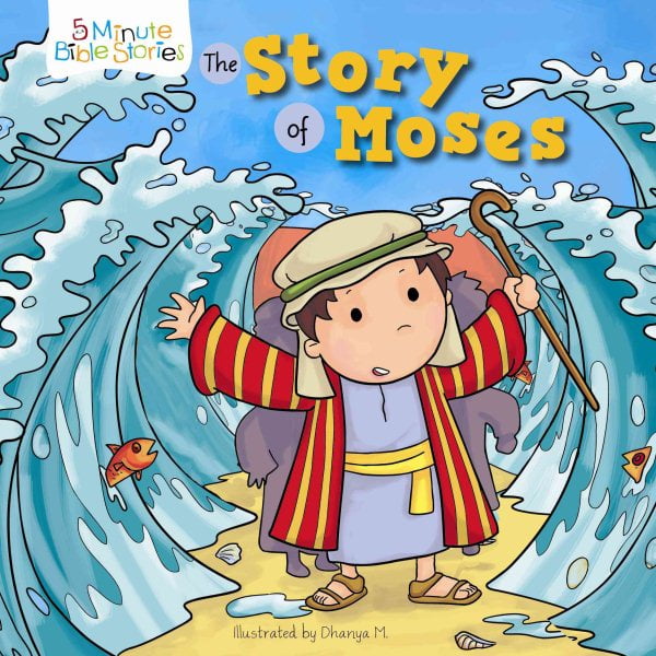 5 Mintue Bible Stories: The Story of Moses (Hardcover) - Walmart.com