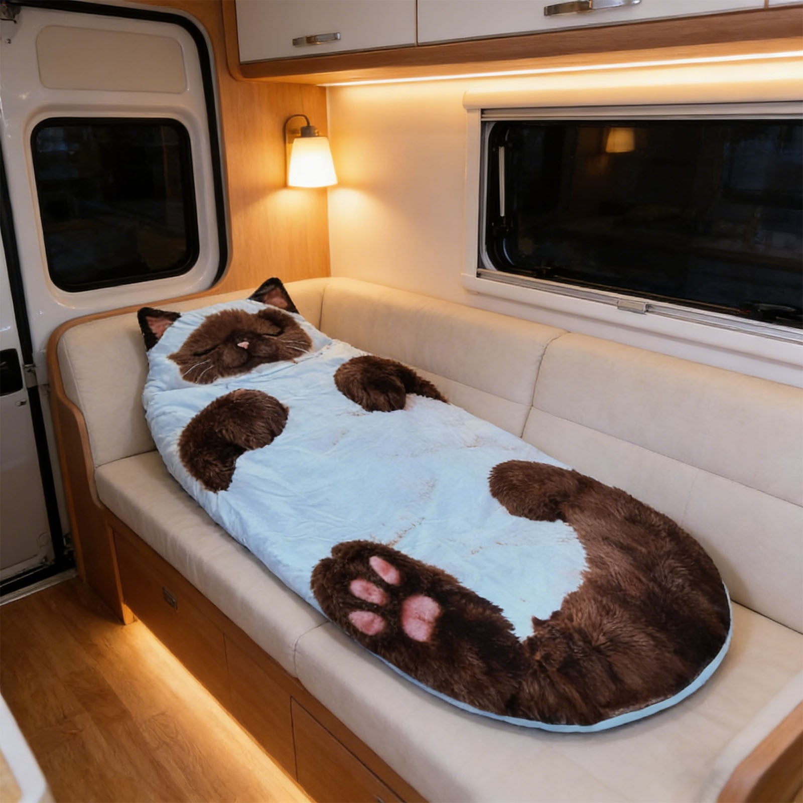 Click here for Deeceymbur Adult Sleeping Bag With Cats Design Env... prices