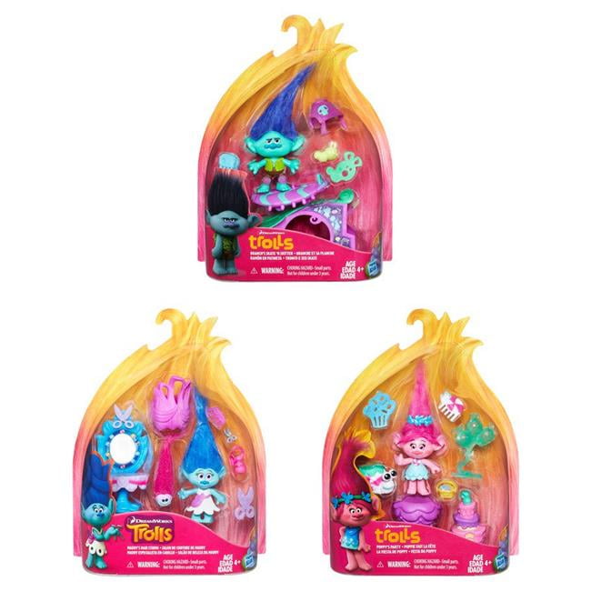 TRS: Troll Town Collectable Ast (8) Hasbro HSBB6555 - Walmart.com ...