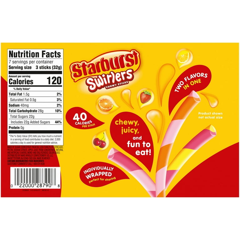 Chewy Candy Sticks