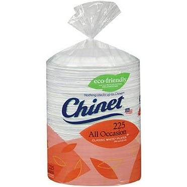 Chinet Classic White Fiber Bowl, 16oz, Disposable, Microwave Safe, 150 ...