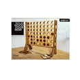 Gener8 Solid Wood Classic 4 in a Row Game - Ages 6 Years and up ...