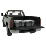 Hefty 12 Gallon Max Pro Plastic Utility Storage Tote, Gray, 6 Pack ...