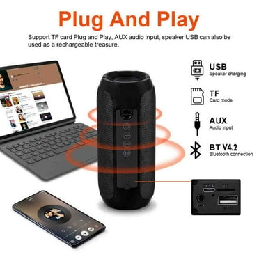 SUSUchens Wireless Sound Box High Fidelity Subwoofer IPX4 Waterproof ...