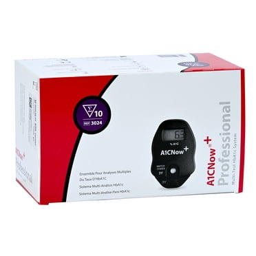 A1CNow Self Check HbA1c Test Kit PTS3070, 4 Ct HSA/FSA Eligible ...