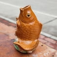 Fountain Spitter, Fountain Spitter, Ceramic Carp Statue,Pond Spitters ...