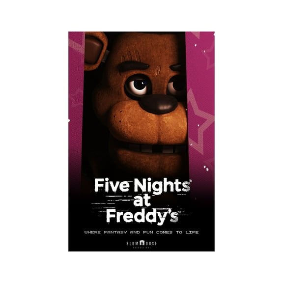Five Nights at Freddy's Celebrate Poster Print (22 x 34) - FNAF Foxy ...