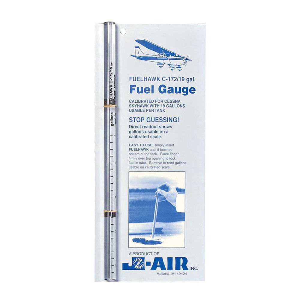 FuelHawk Fuel Gauge - Cessna 172 - 19 Gallon - Walmart.com - Walmart.com